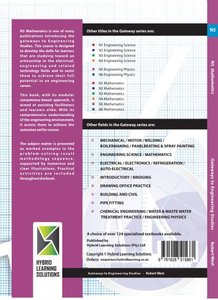 N5: N5 Mathematics (Hardcopy)