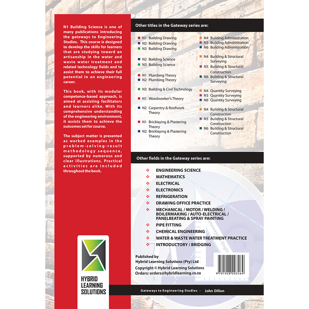 N1: N1 Building Science Revised (Hardcopy)