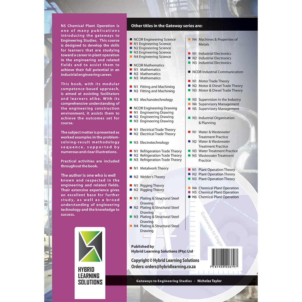 N5: N5 Chemical Plant Operation (Electronic)